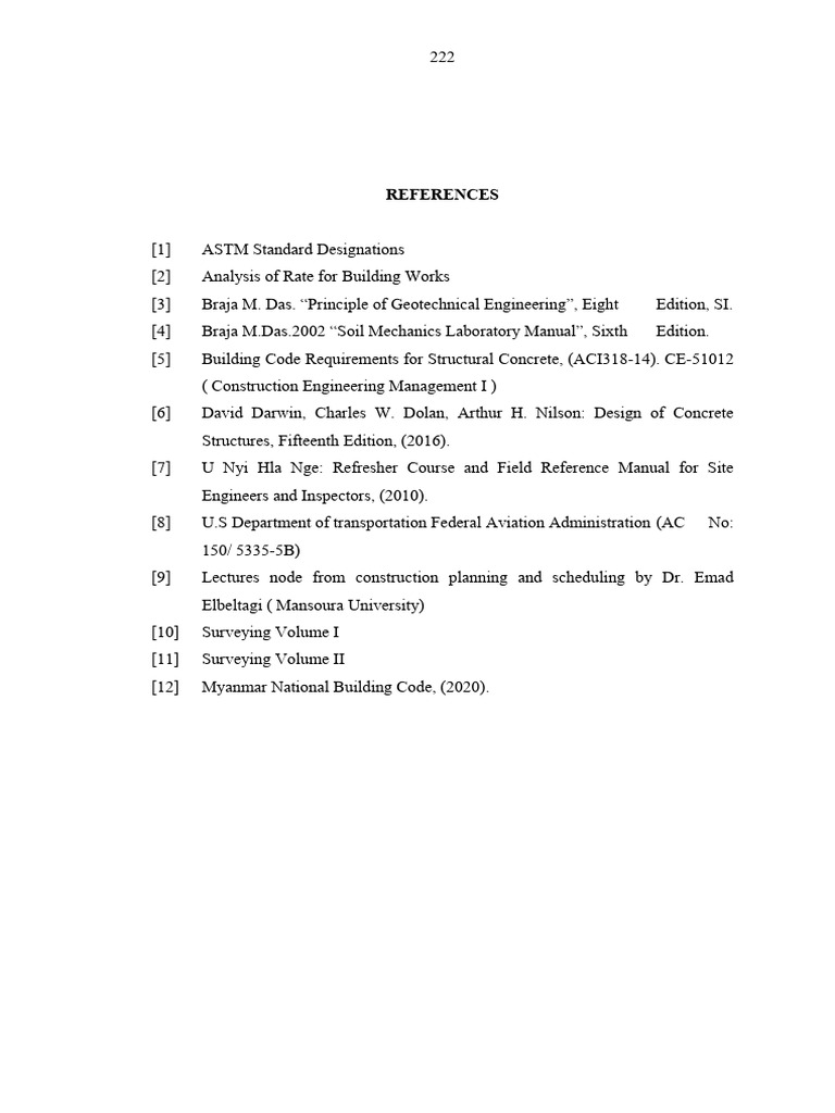 Construction Engineering References Guide | PDF