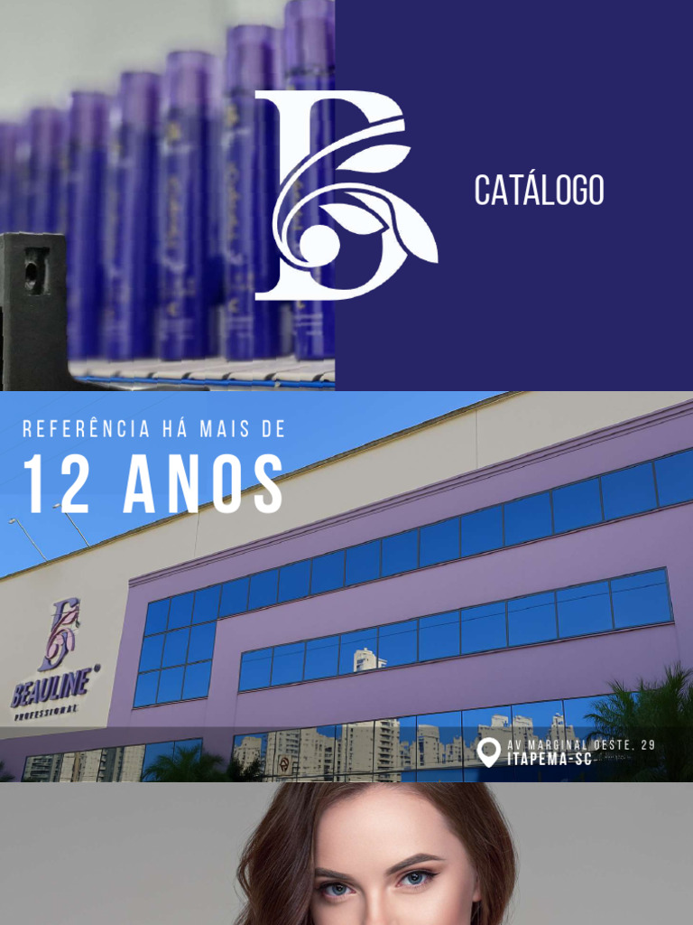 Catalogo de Produtos Beauline 2025 | PDF | Cabelo | Cabelo humano