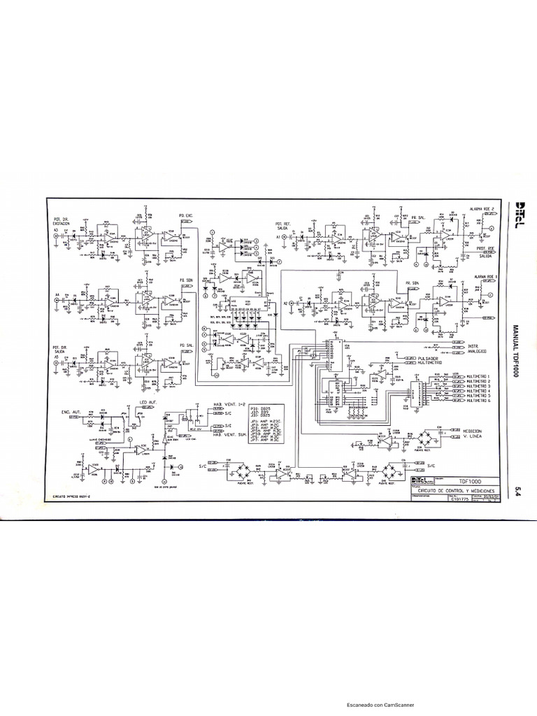 99-Circuito Control y Mediciones | PDF