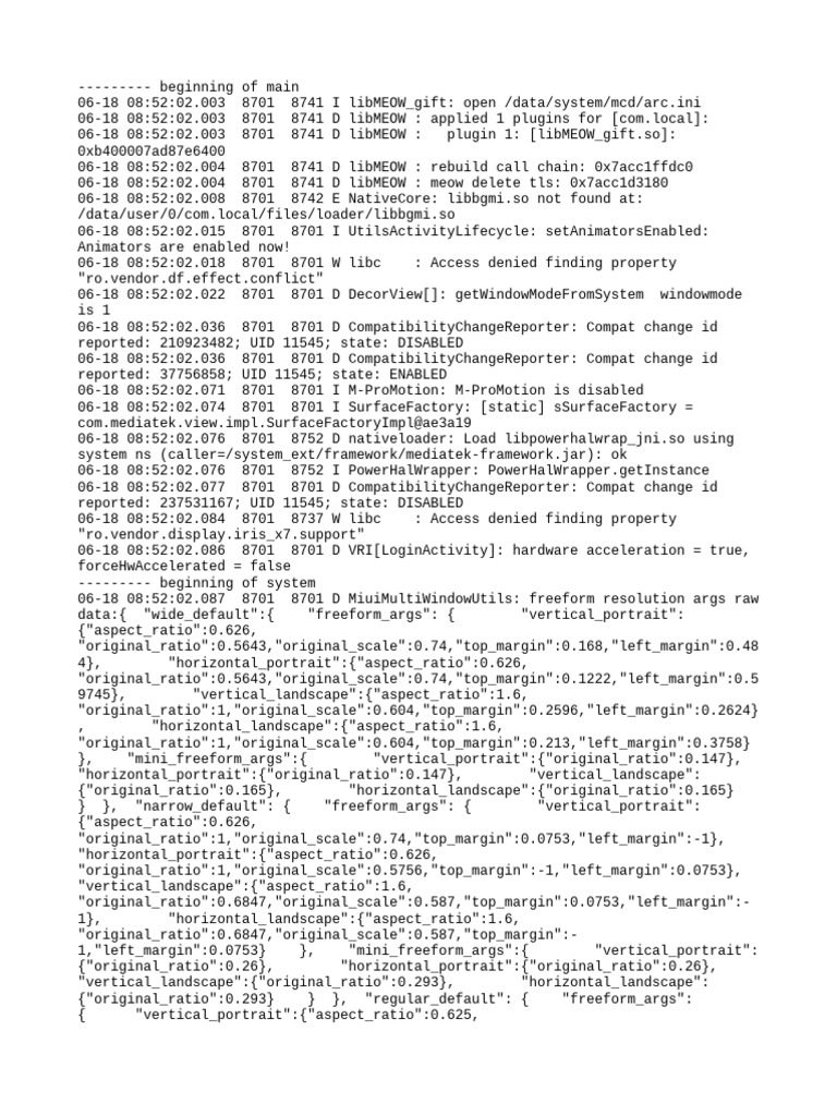 Com - Local Logcat | PDF | Software | Operating System Families