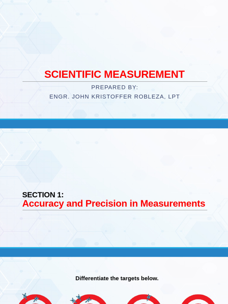 1.4 Scientific Measurement | PDF | Significant Figures | Observational Error
