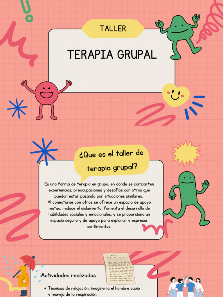 Taller de Terapia Grupal | PDF