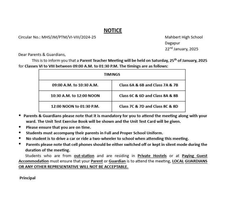 Notice PTM VI VIII-1 | PDF