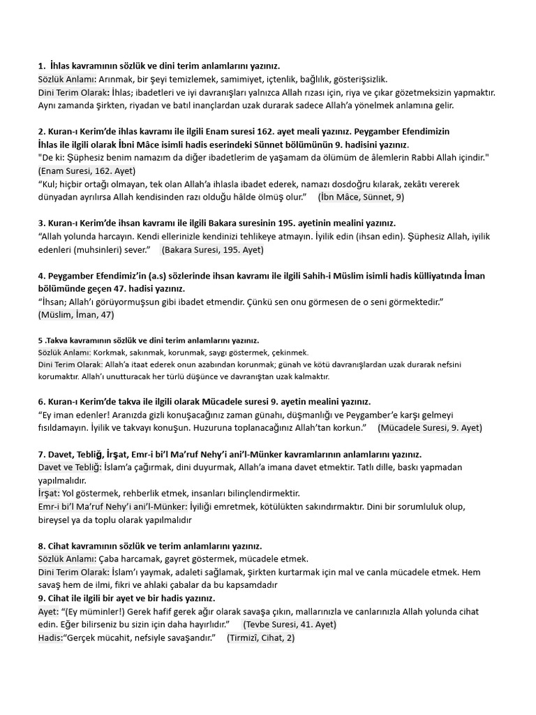 BİZAL 2D 2Y 11 Sınıf Hazırlık Soruları - 202505280625 - 18840 | PDF