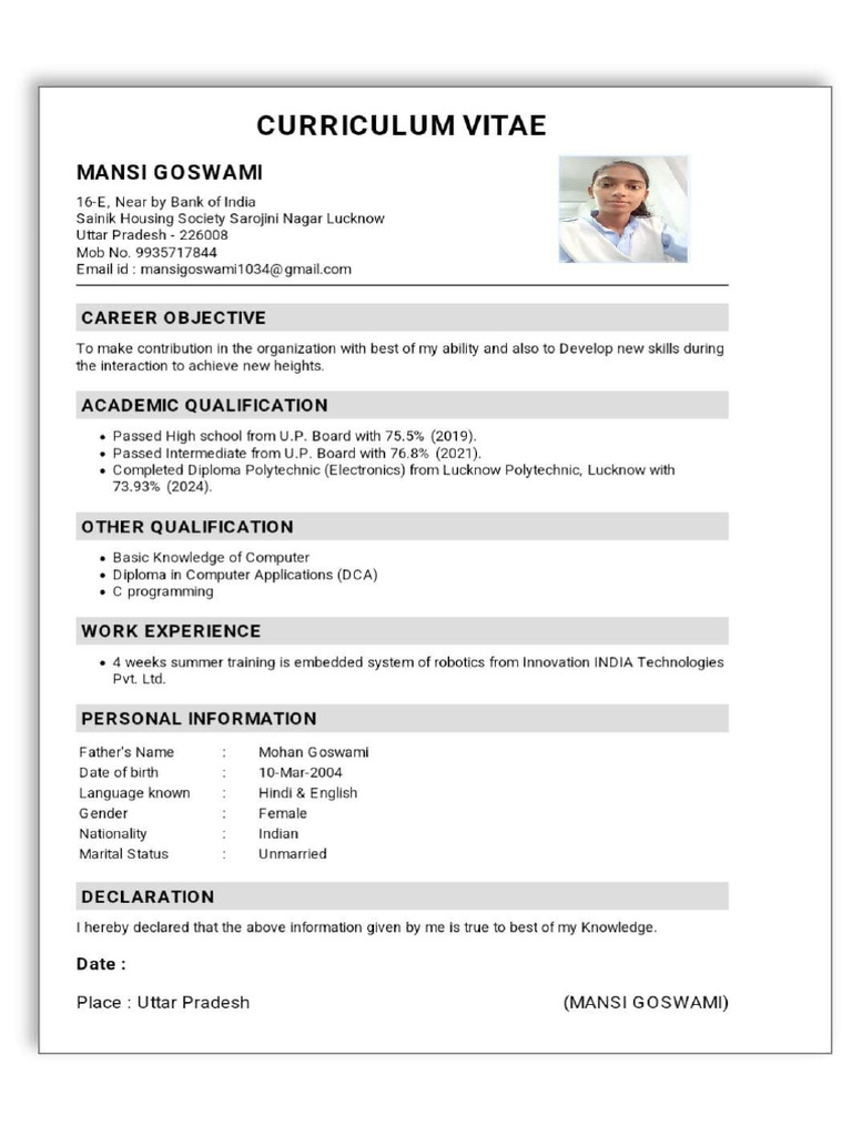 CV | PDF