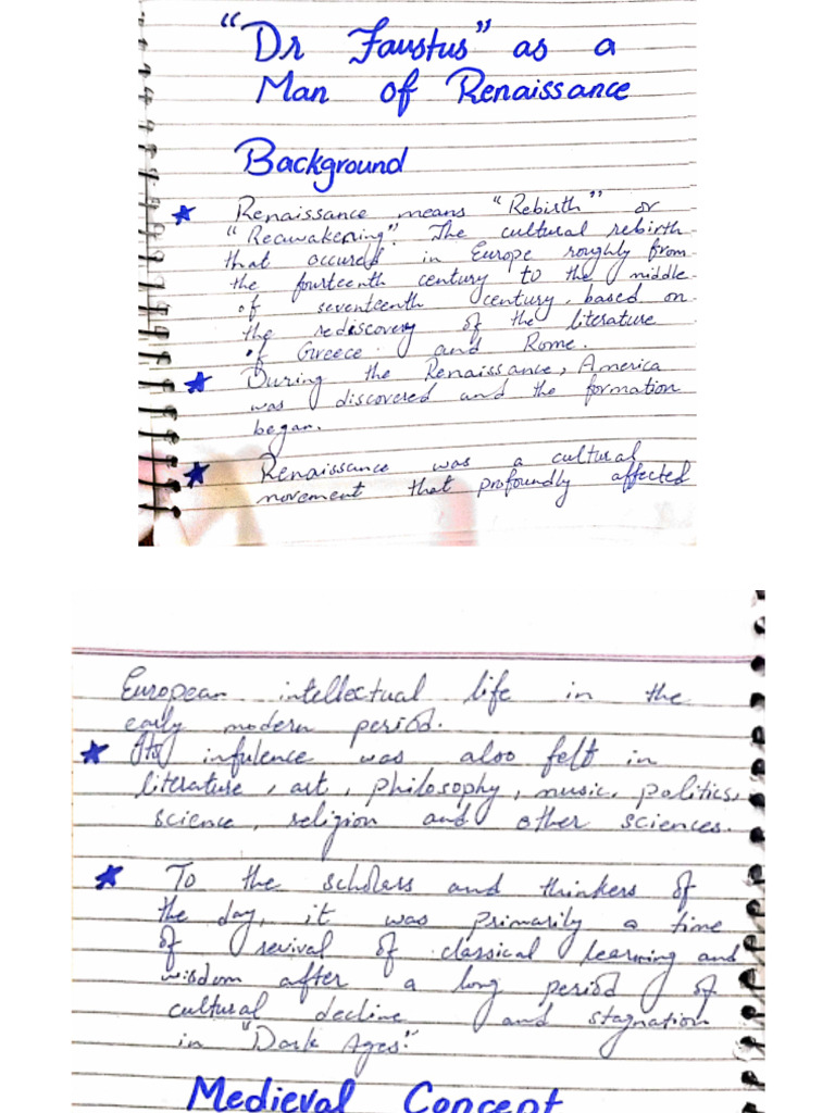 DR Faustus As A Man of Renaissance | PDF