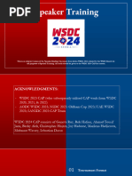 (WSC) Team Debate Guide | PDF | Immigration | English Language