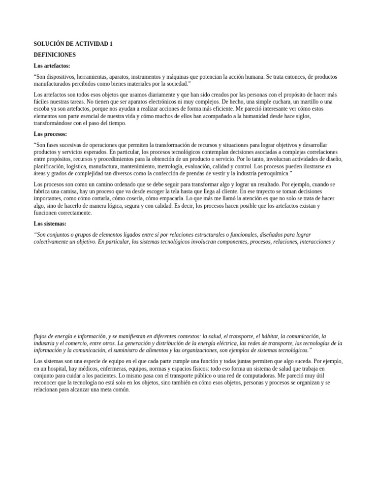 Solución de Actividad 1 Informatica | PDF | Diseño | Informática