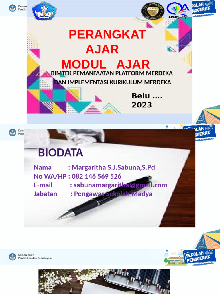 Modul Ajar Kurikulum Merdeka 2023 | PDF