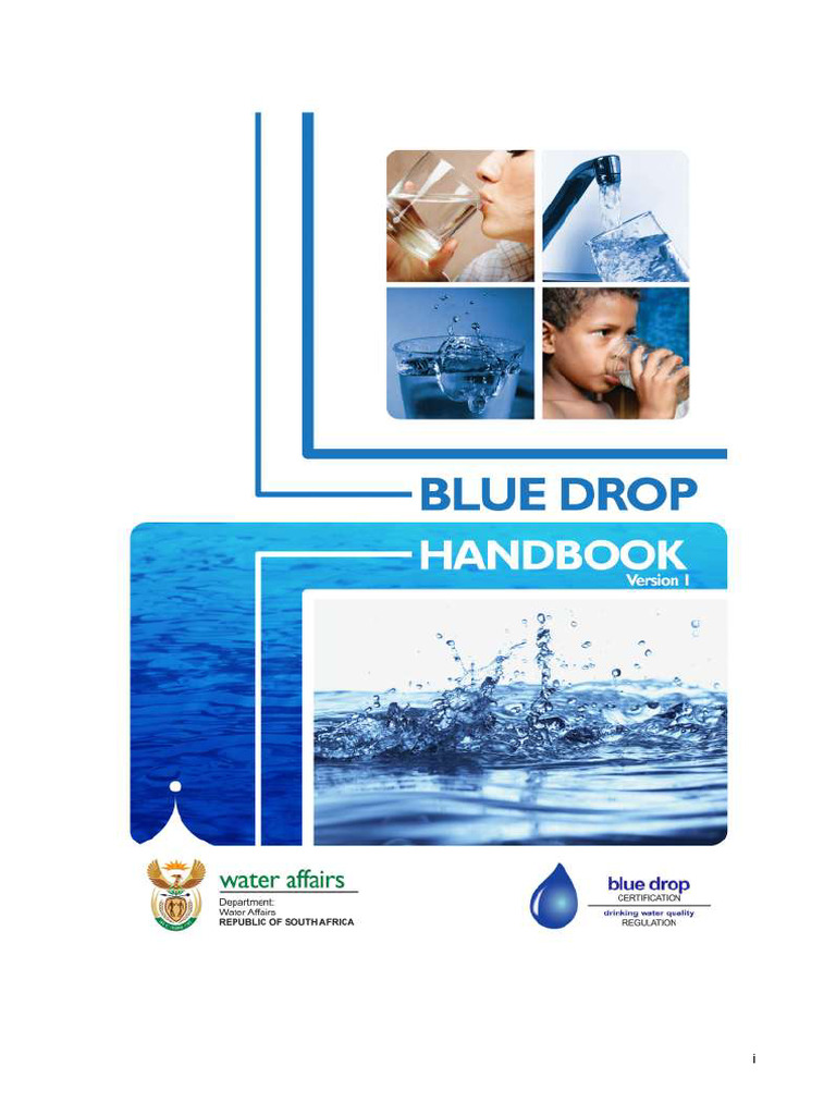 Blue Drop Certification Handbook Overview | PDF | Drinking Water ...