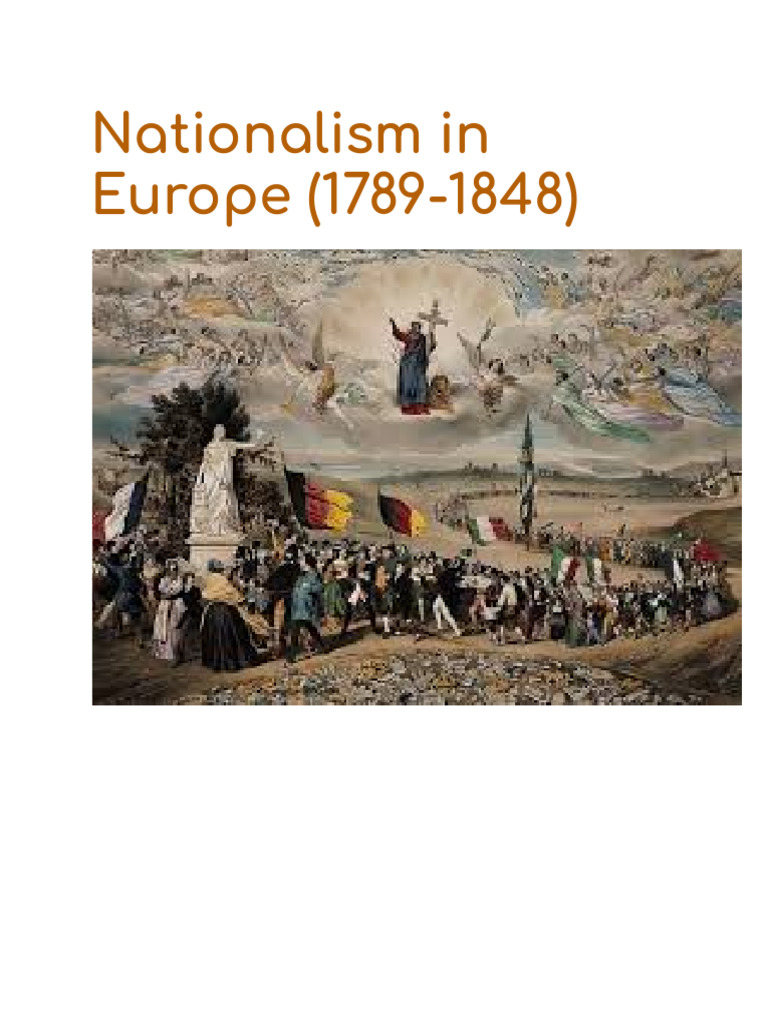 Nationalism in Europe Class 10th | PDF | Balkans | Nationalism