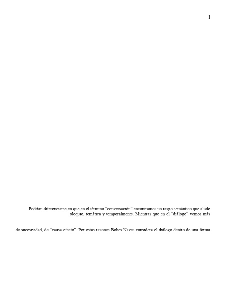 Estructura del Texto Dialógico en Oposiciones | PDF | Oración ...