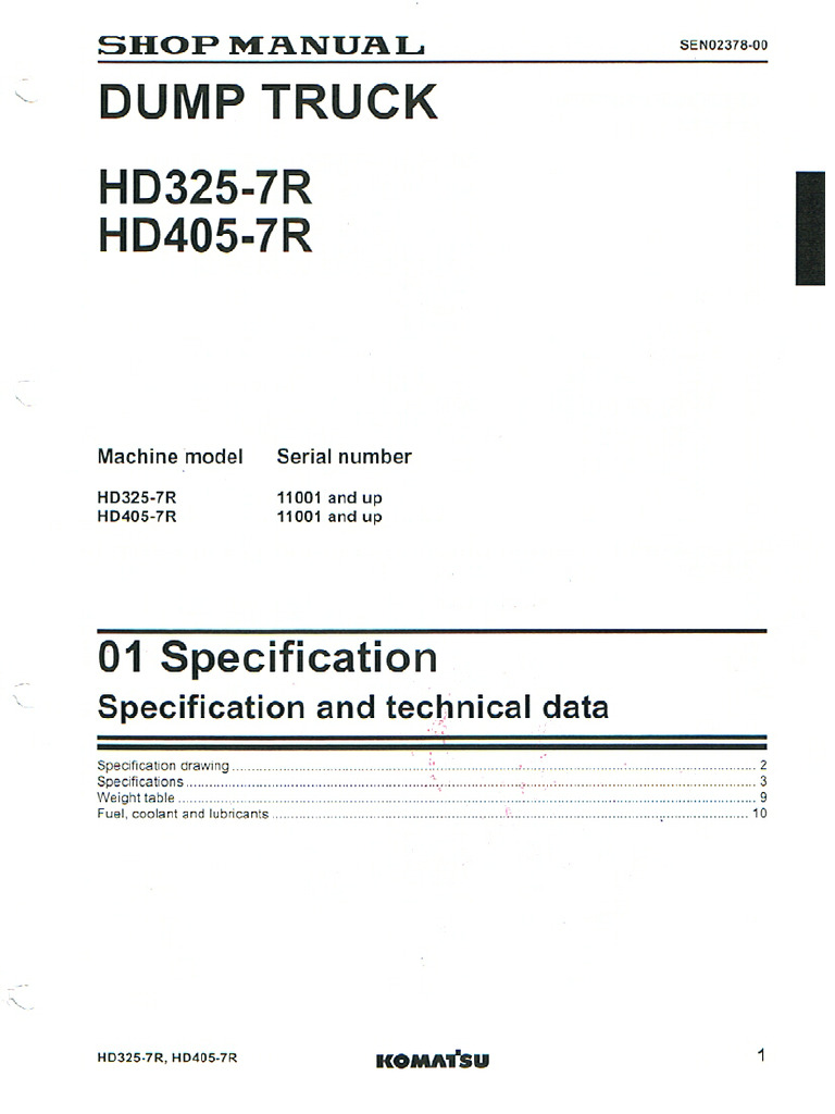 HD325 7R | PDF