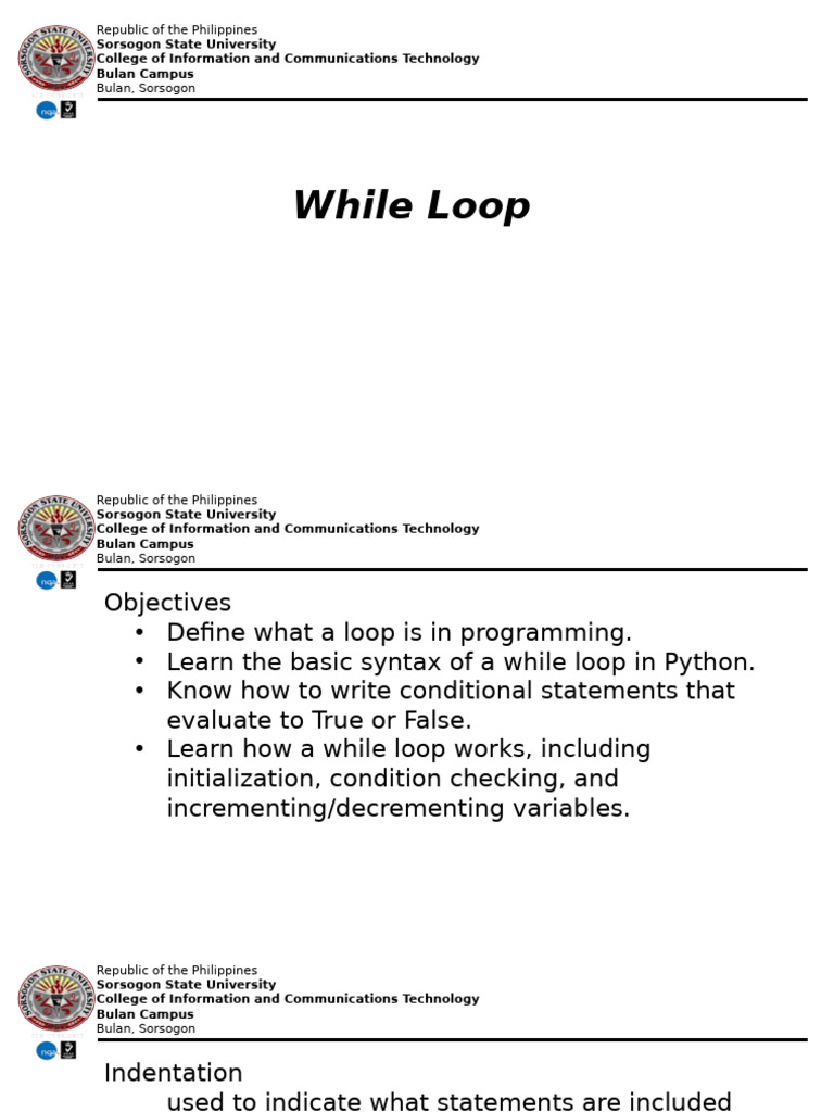 Lesson 6 While Loop | PDF | Control Flow | Php