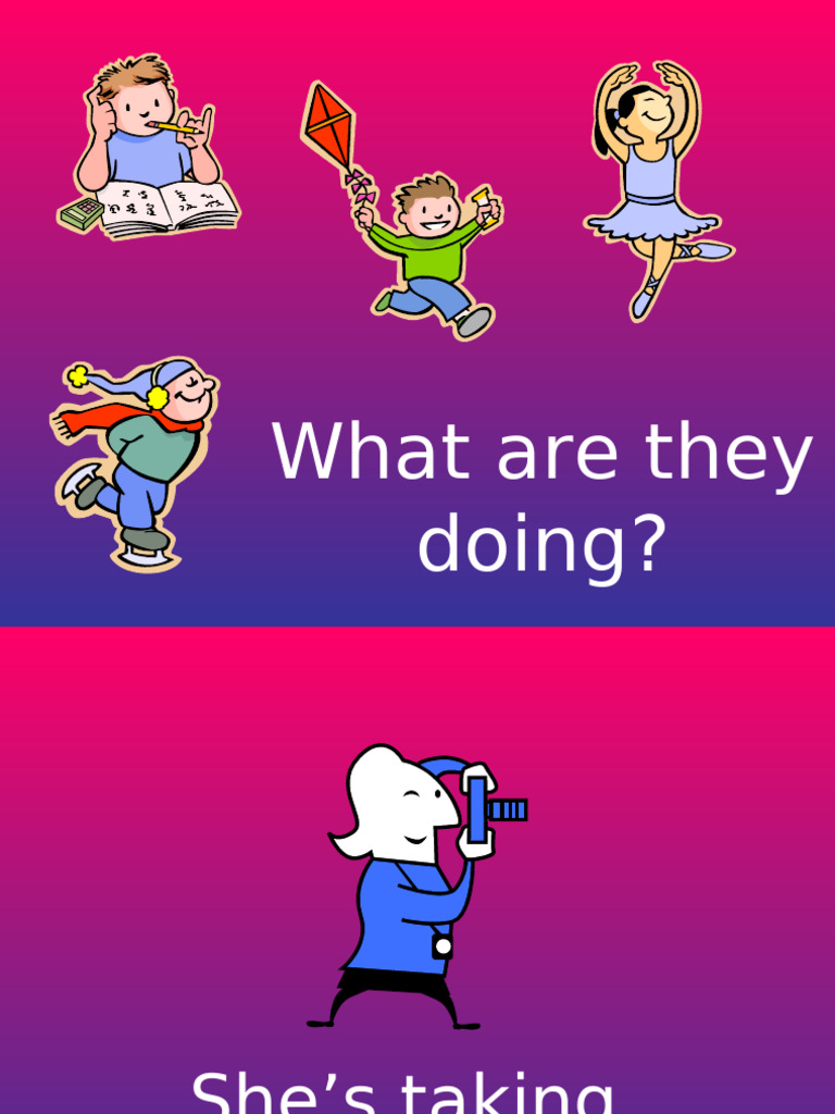 Present Continuous Activities Promoting Classroom Dynamics Group Form ...