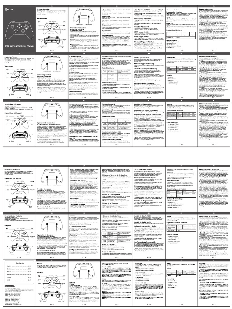 EasySMX D05 Manual | PDF