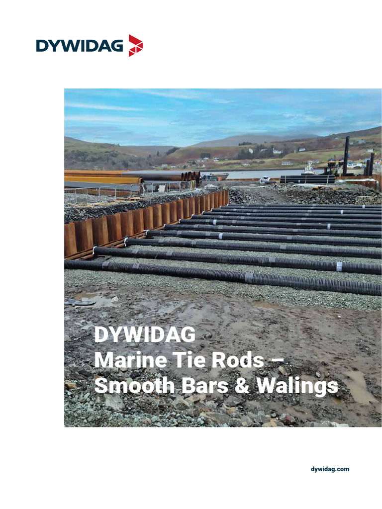 DYWIDAG Marine Tie Rod Brochure Revg DIGITAL Singles | PDF | Deep ...