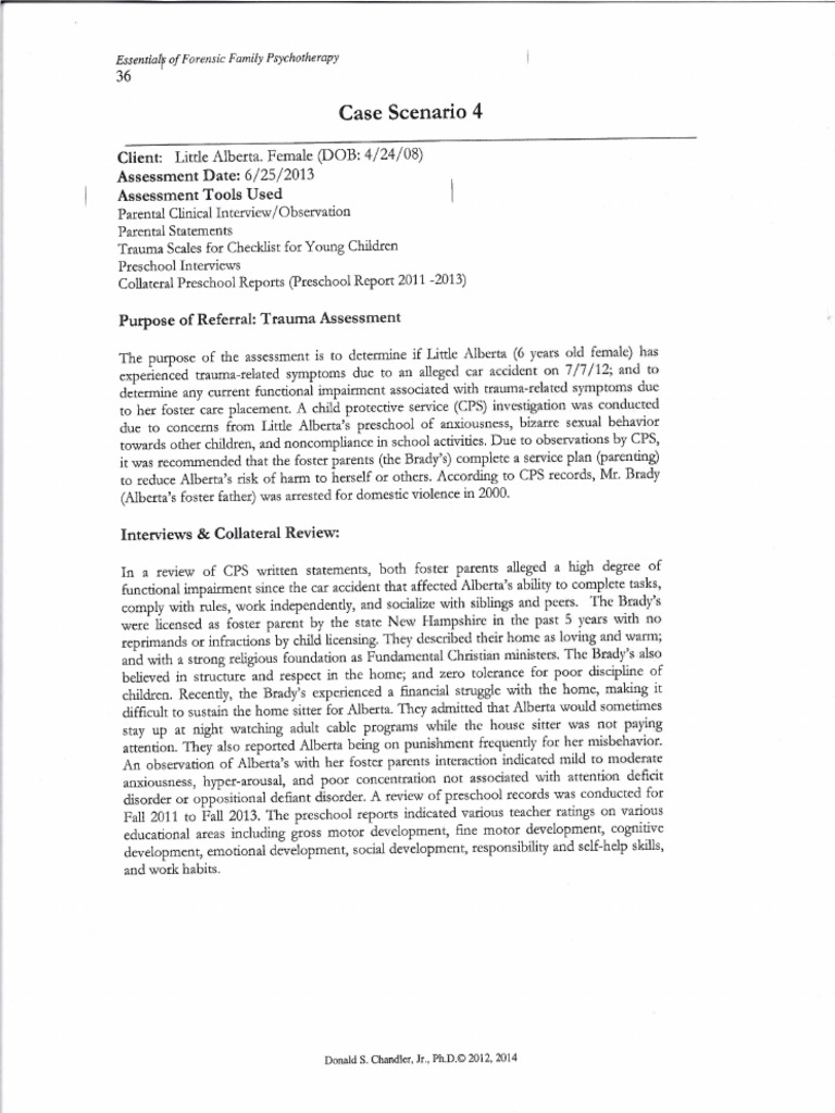 Case Scenario Four | PDF