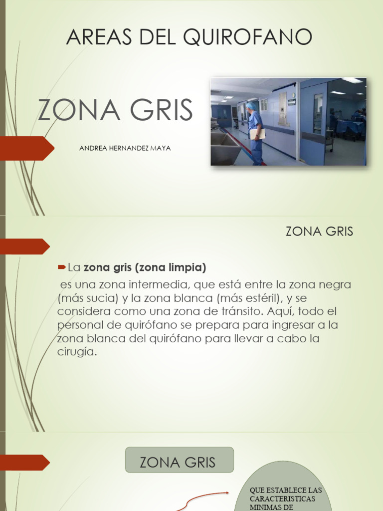 Areas Del Quirofano | PDF
