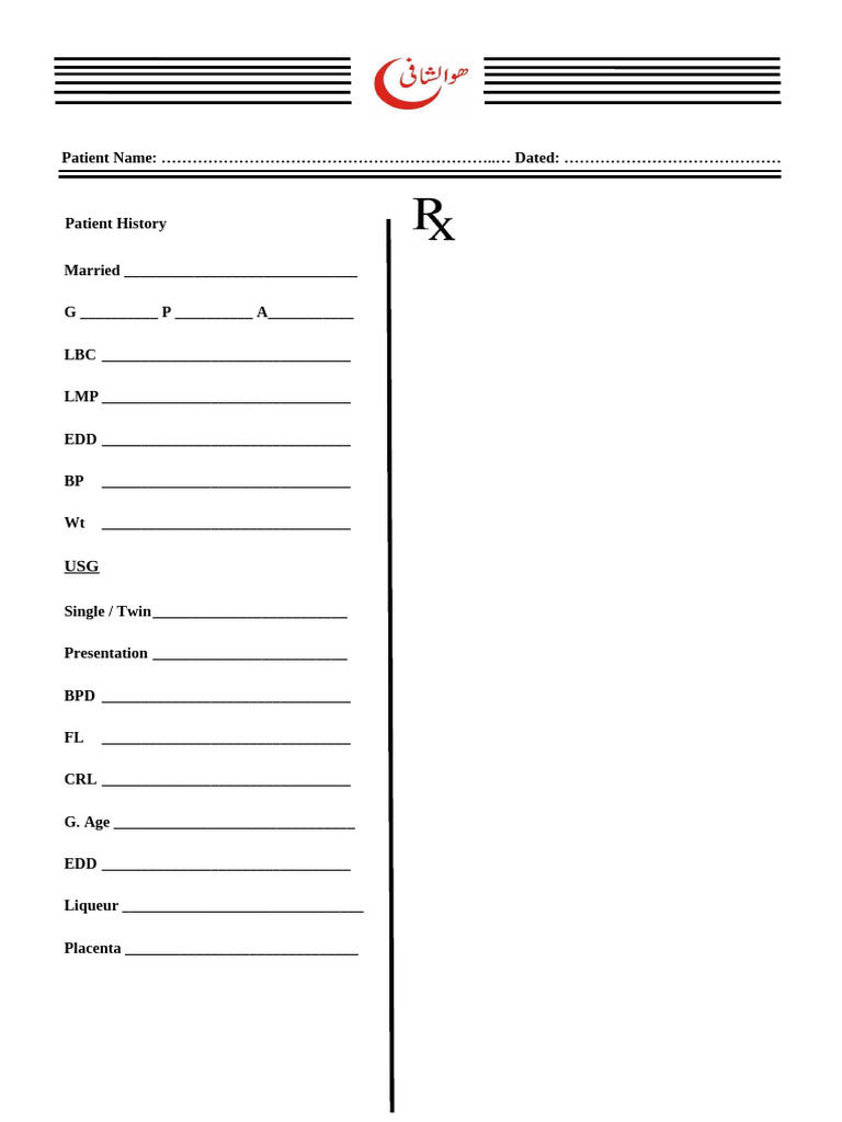Patient Name | PDF