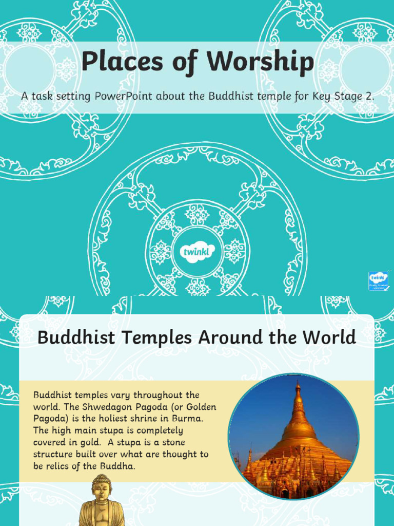 Places of Worship Buddhist Temples | PDF | Temple