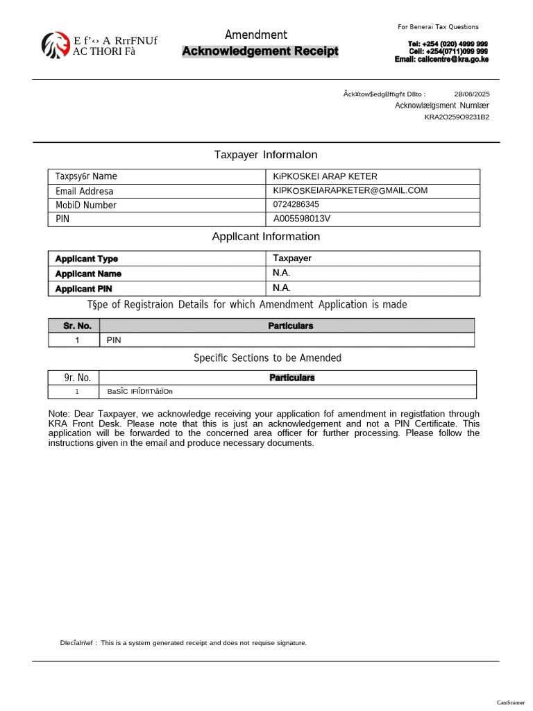 Kra 2025 | PDF