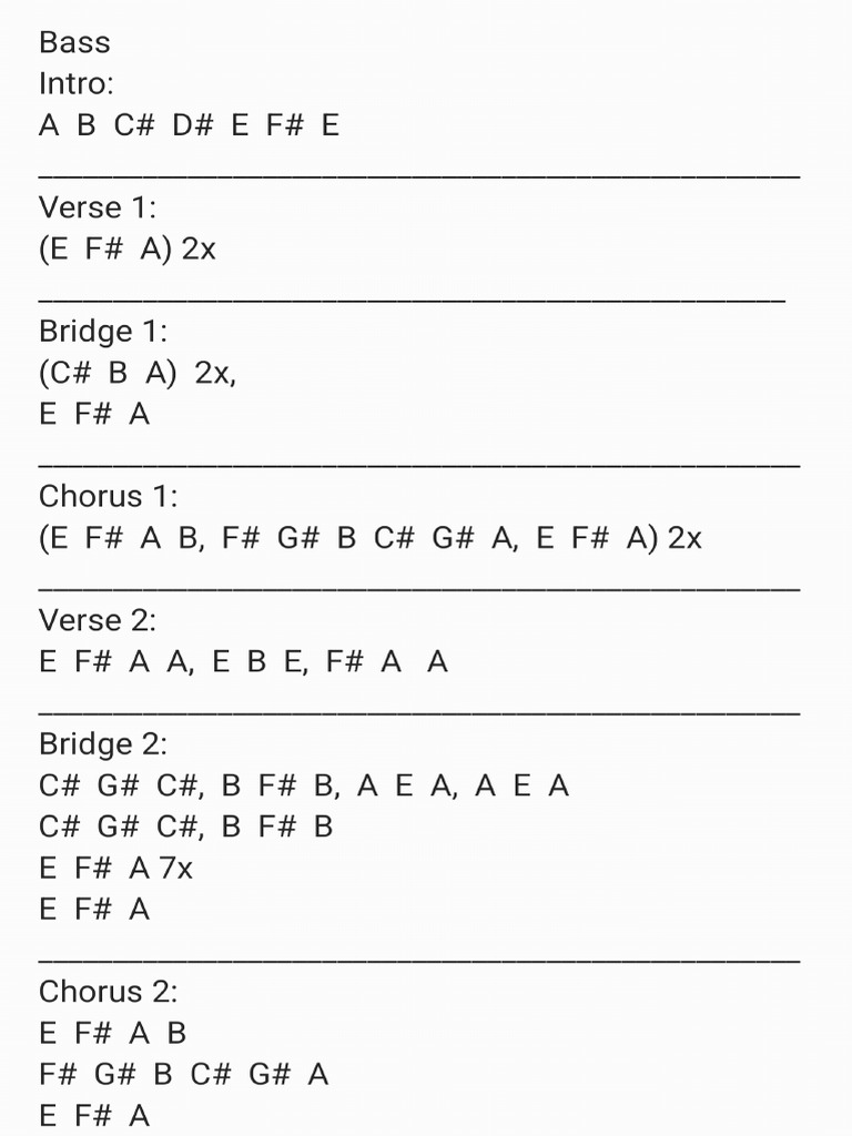 Bass | PDF