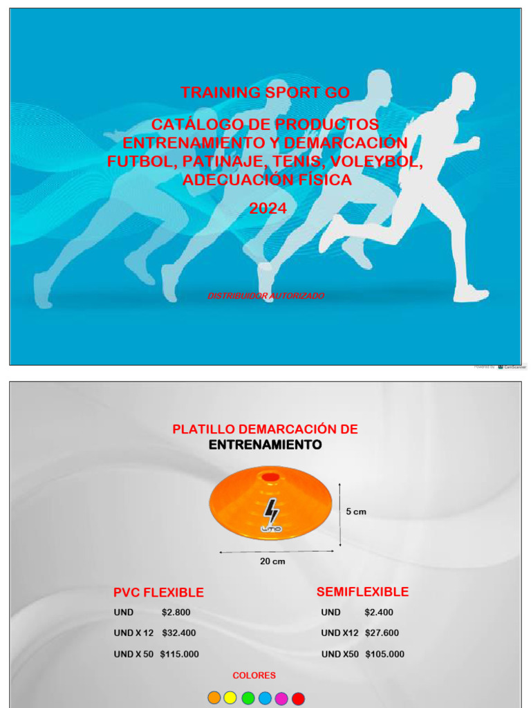 CATÁLOGO 2024 Implementos Deportivos | PDF