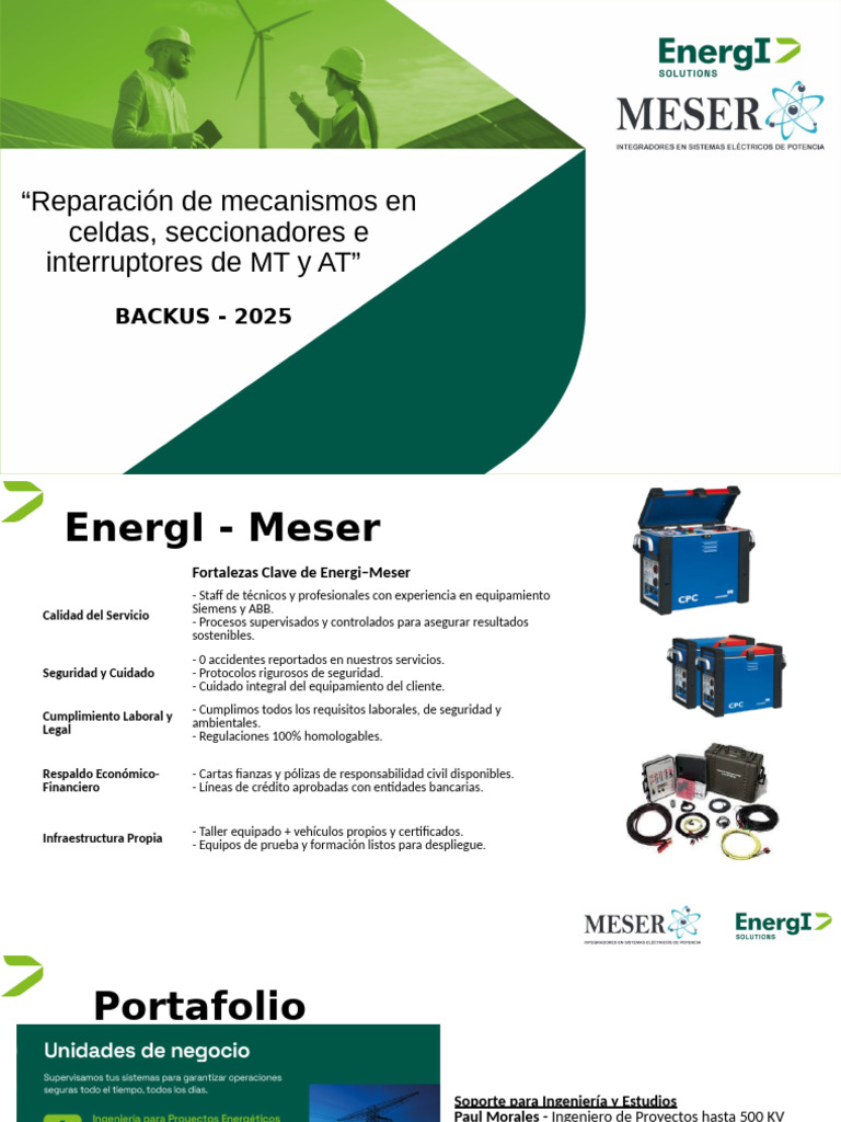 Presentación Backus 24.06.2025 V2 | PDF | Cambiar | Fatiga (material)