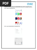 Steps To Install EduNext Parent Application | PDF