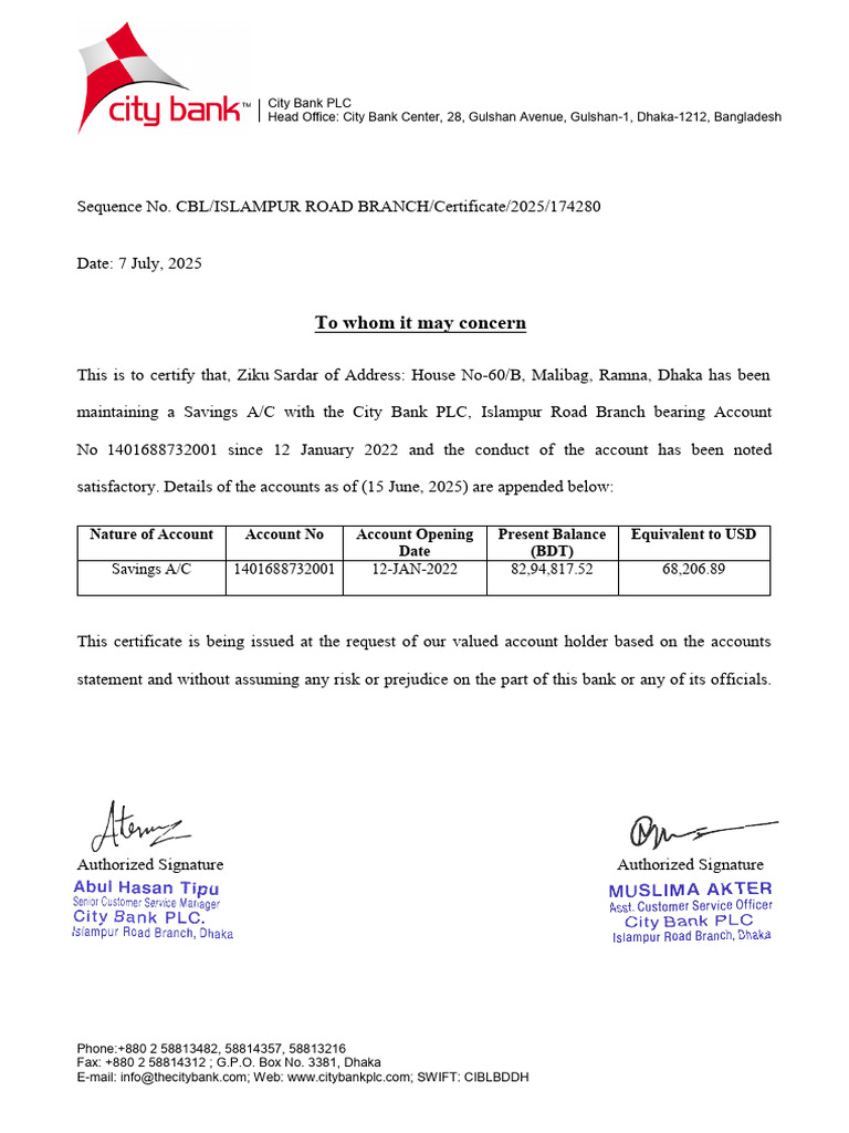 Client Statement Sardar Ziku | PDF | Automated Teller Machine | Financial Technology