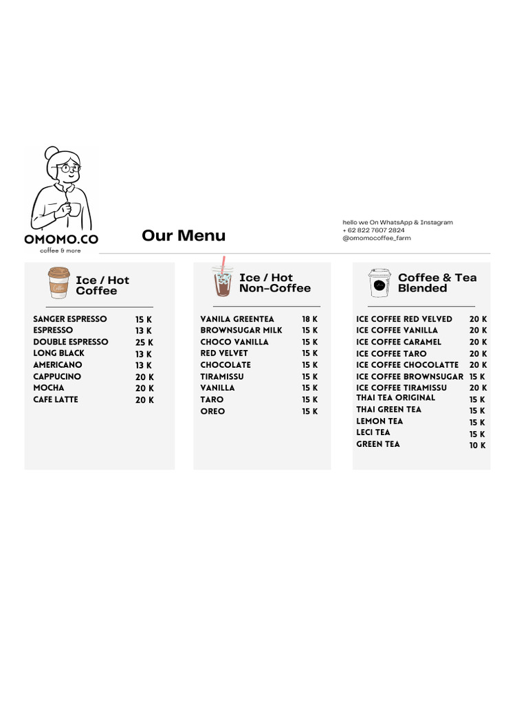 Menu Baru 2024 | PDF