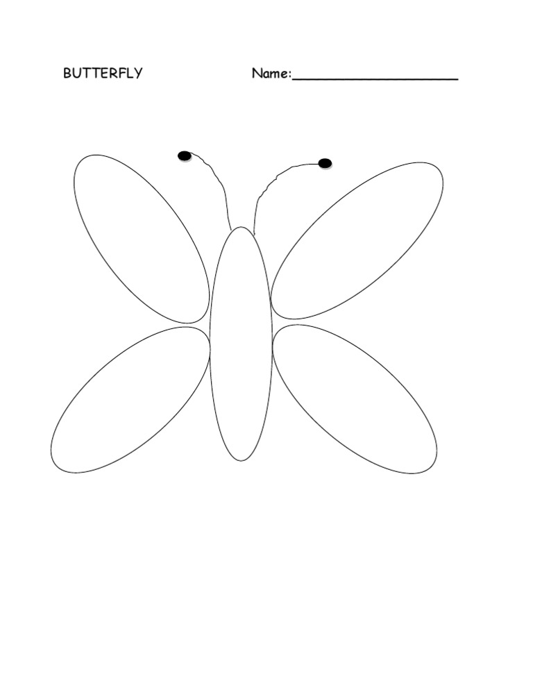 Butterfly Stages Coloring Pages | PDF