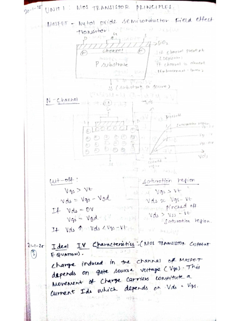 Vlsi Unit 1 | PDF