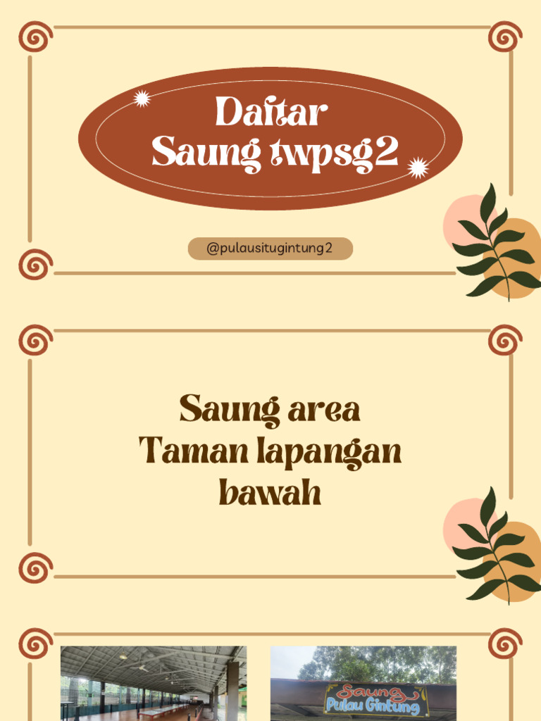 Daftar Nama Saung Dan Venue - 20250513 - 112920 - 0000 | PDF