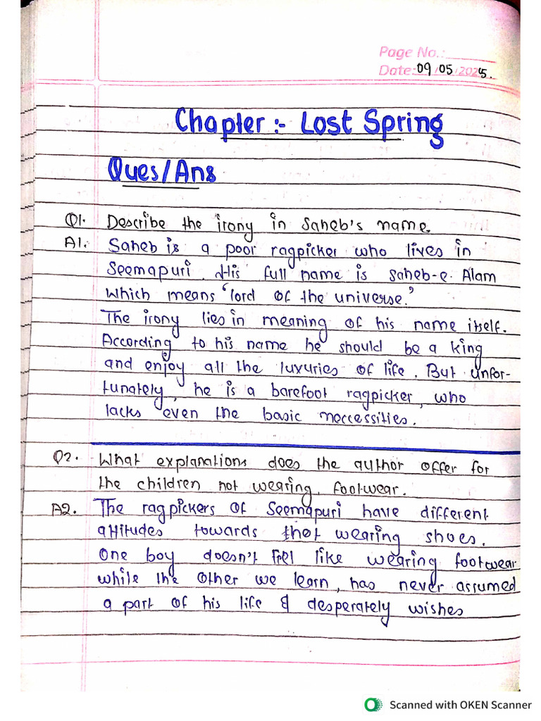 CH - Lost Spring | PDF