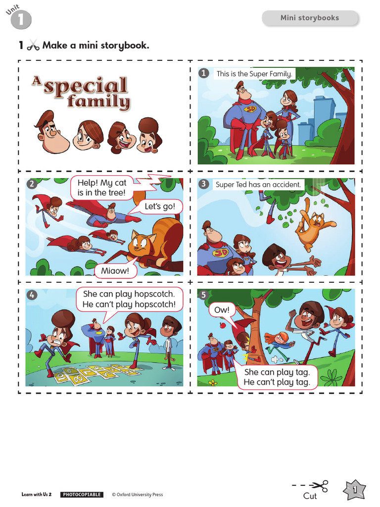 LWU 2 Mini Storybooks Unit 1 | PDF