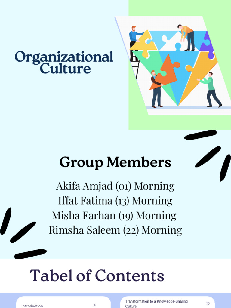Orgnization Culture | PDF | Organizational Culture | Knowledge
