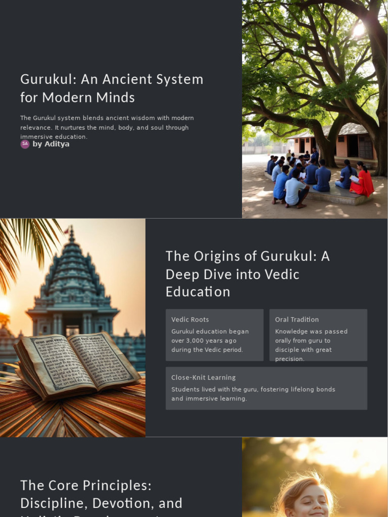 Gurukul An Ancient System For Modern Minds | PDF | Guru | Spirituality
