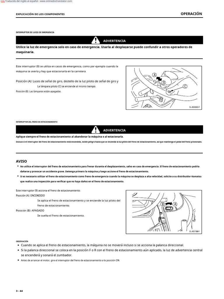 O - M WA470-6 90234 - UP TEN00451-00 (2) .En - Es | PDF | Cambiar ...