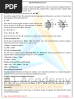 Electromagnetic Induction Notes | PDF | Electromagnetic Induction ...