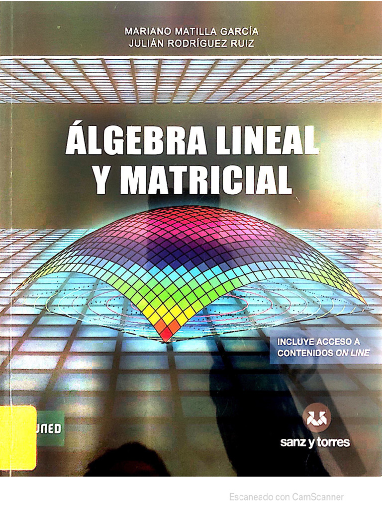 Algebra Lineal y Matricial | PDF