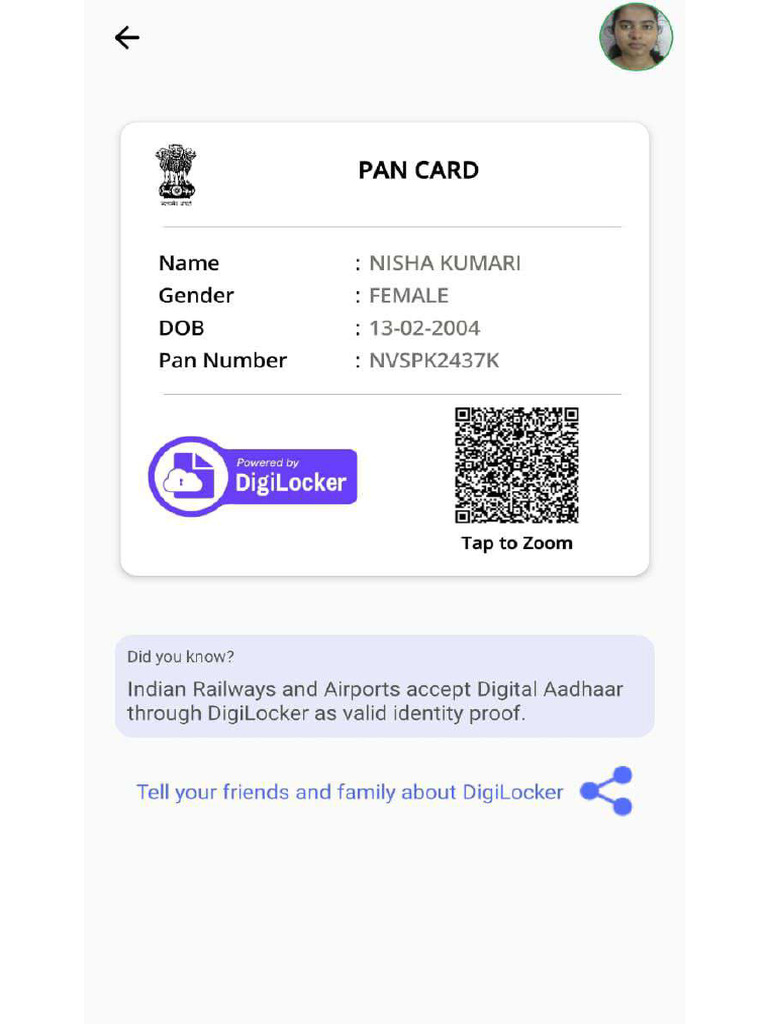 Pan Card | PDF