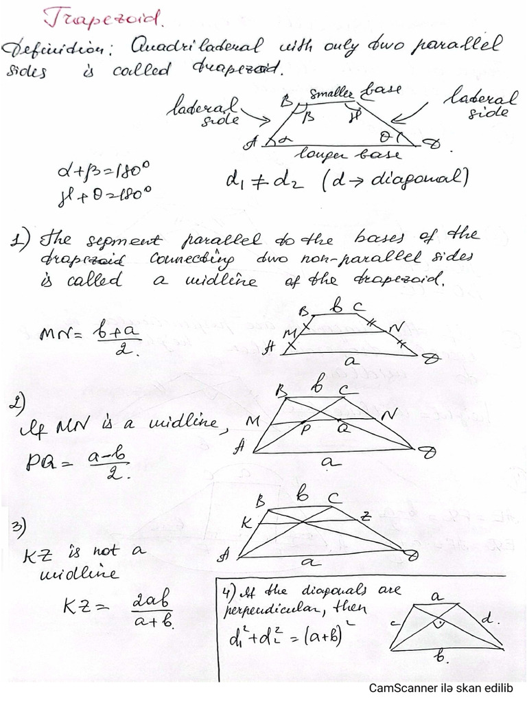 Trapezoid (Content) | PDF