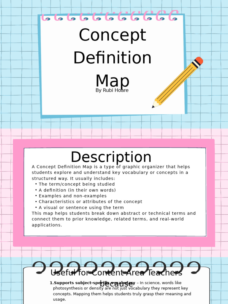 Concept Definition Map | PDF