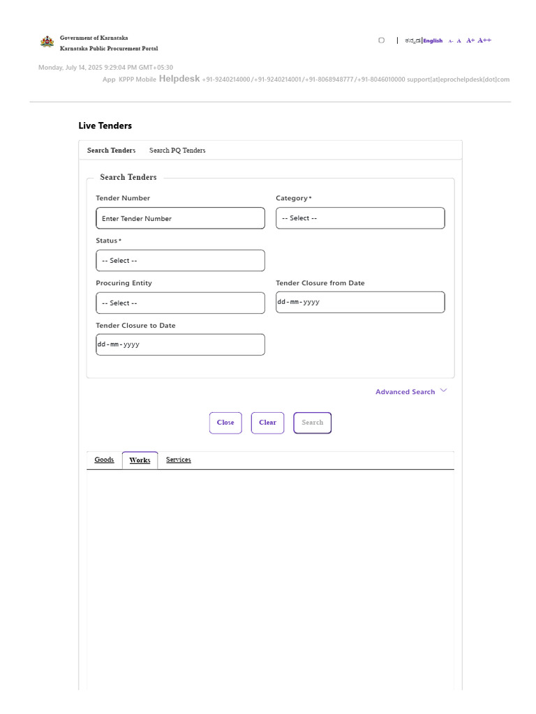 KBJNL SC ST 2a Cat 1 New Tenders 2ND Page | PDF