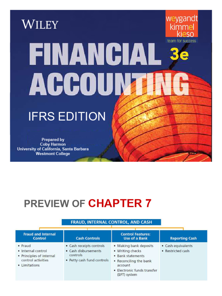 Ch07 - Cash Reconcilliation-To Send | PDF | Internal Control | Cheque