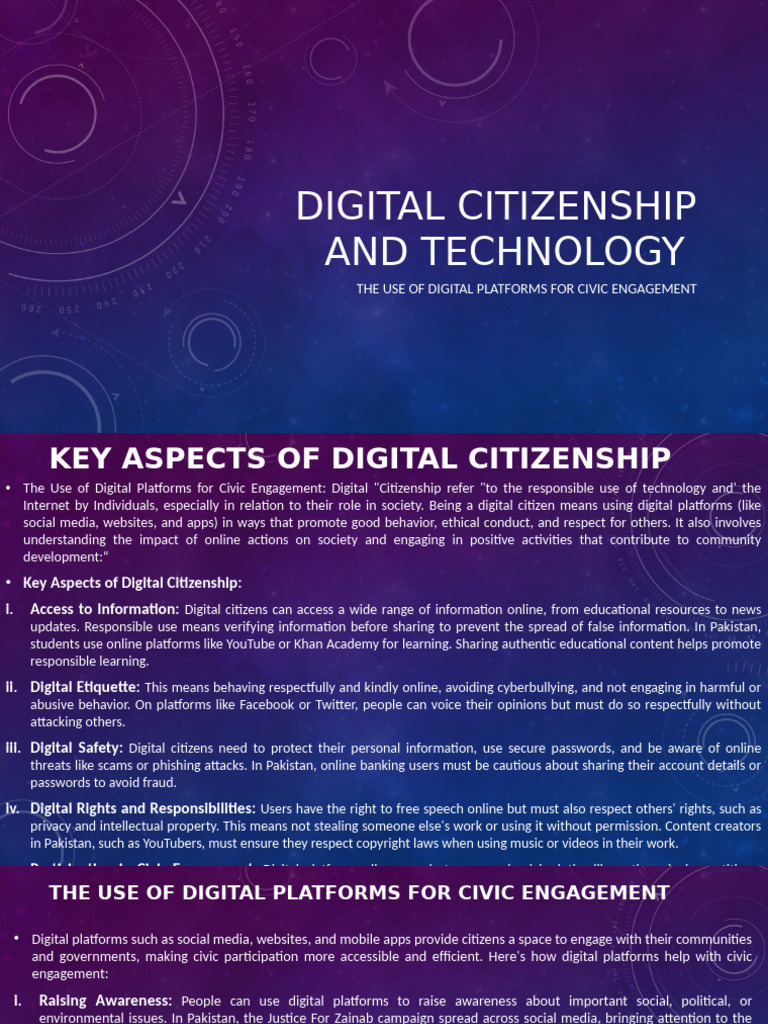 Digital Citizenship and Technology | PDF | Social Media | Popular ...