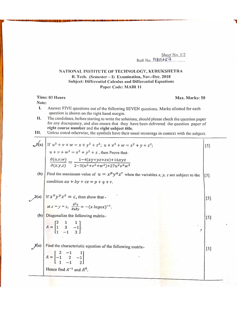 Scanned Documents from Nitkkr Notes | PDF