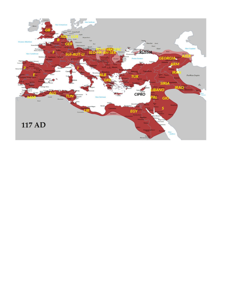 Mappa Impero Romano | PDF